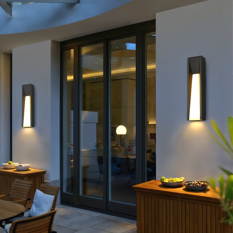 Ansel Waterproof Outdoor Wall LED Light - Weather resistant modern light