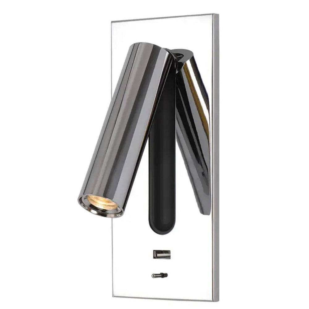 Headboard LED Wall Light with USB Port - Reading Lamp | ELVI HOME