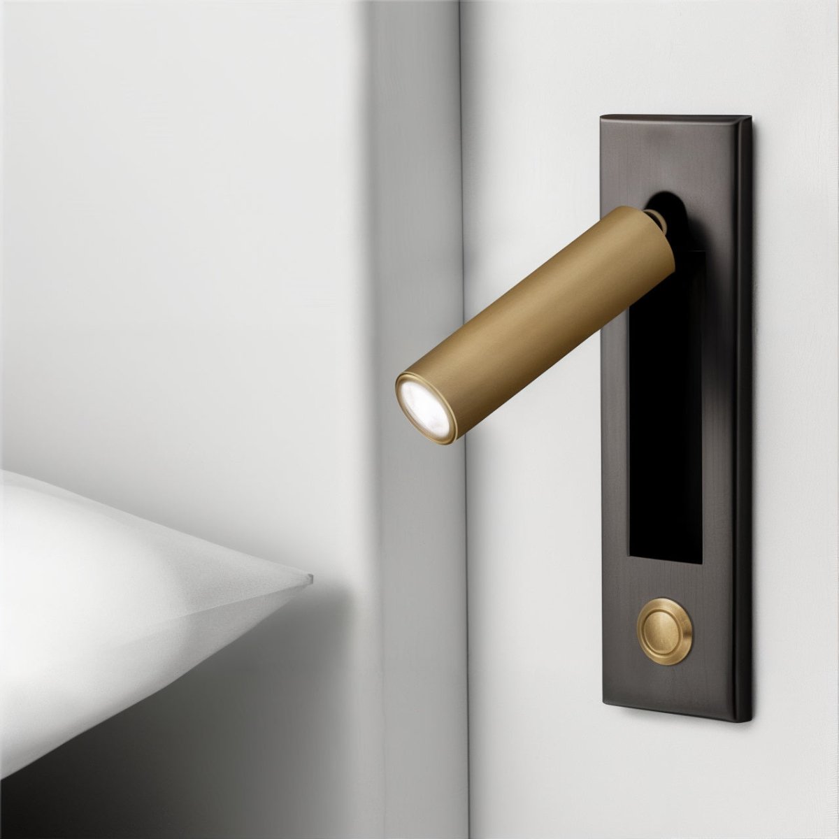 Recessed Headboard LED Wall Lamp – Reading Light | Elvi Home