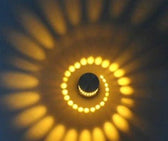 Modern Swirl RGB LED Wall Light