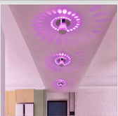 Modern Swirl RGB LED Wall Light