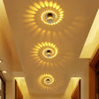 Modern Swirl RGB LED Wall Light