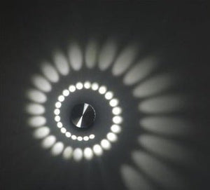 Modern Swirl RGB LED Wall Light