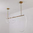 Rope LED Pendant Light - Modern Silicone Pendant Lamp | ELVI HOME
